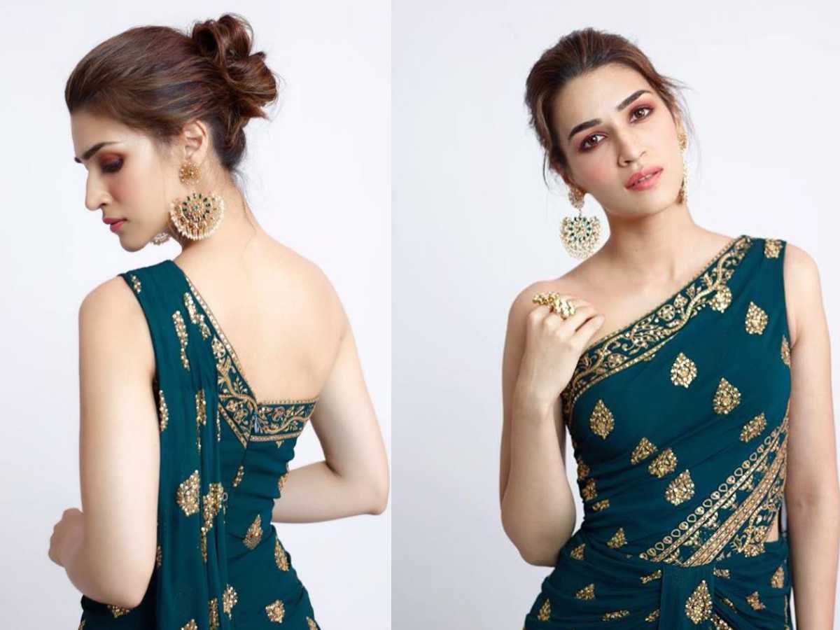 Kriti Sanon's new take on saree is refreshing! - Misskyra.com